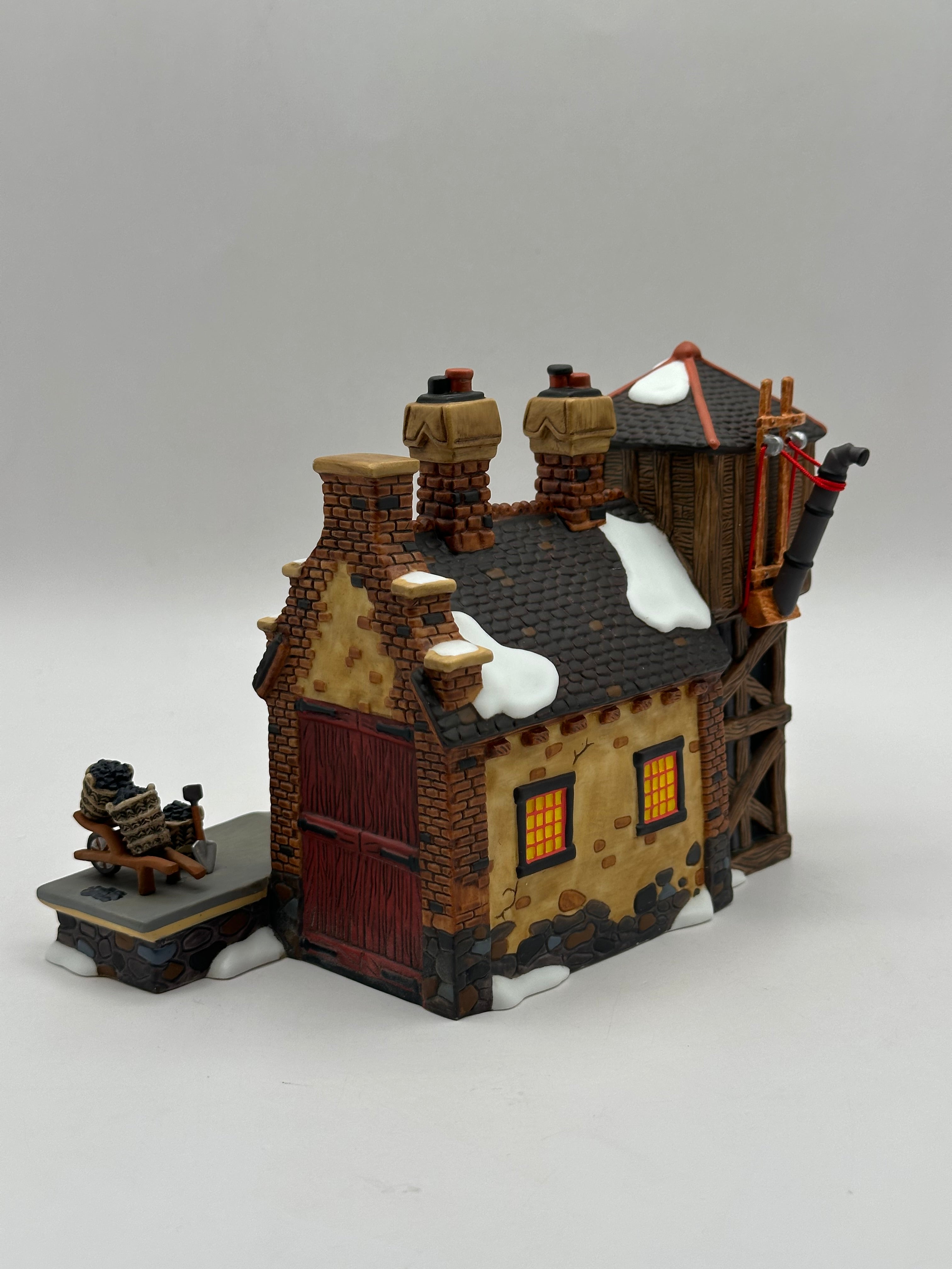 Department 56 - The Locomotive Shed & Water Tower - Dickens' Village ...