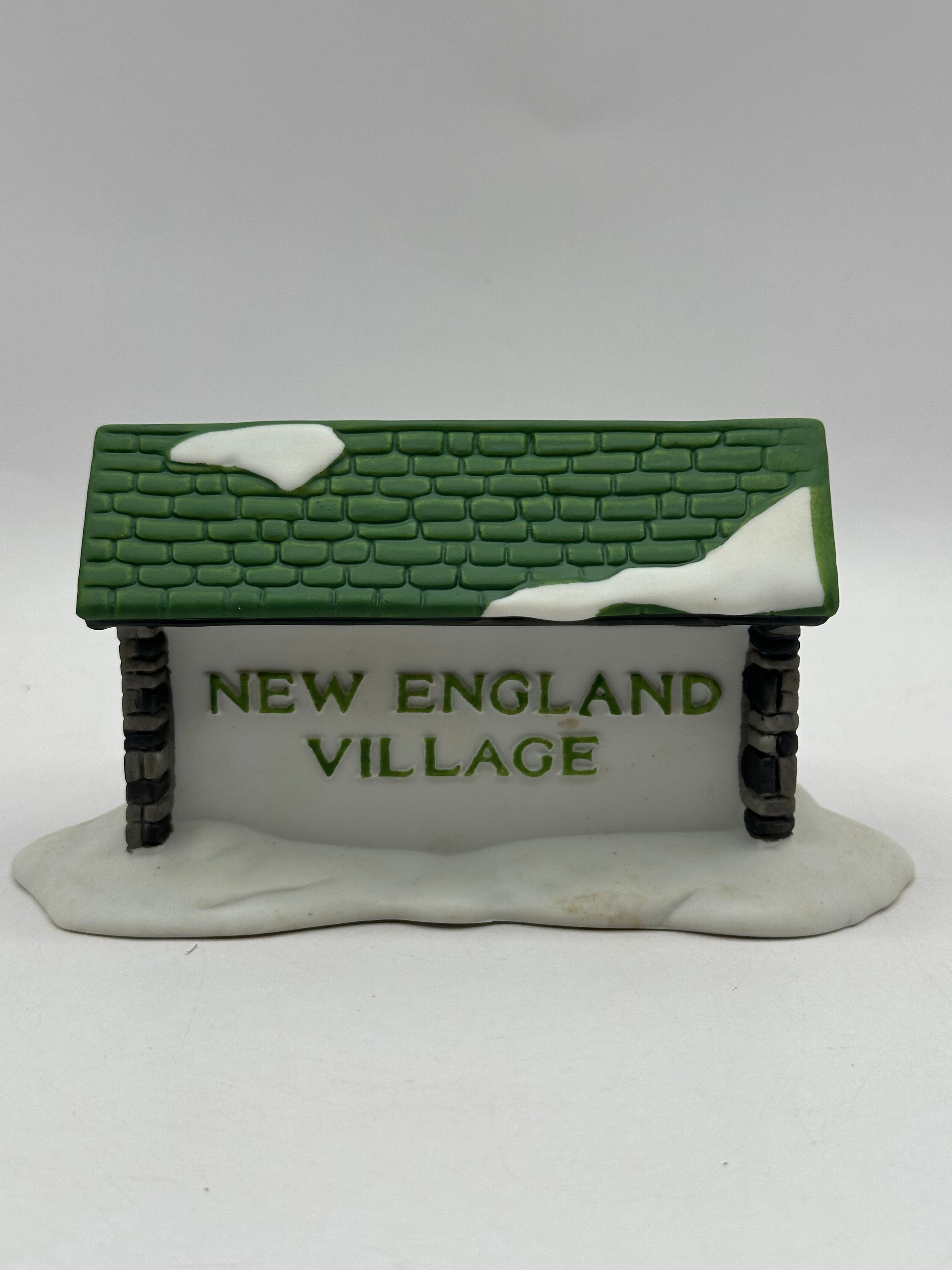 Department 56 - New England Village Sign - New England Village ...