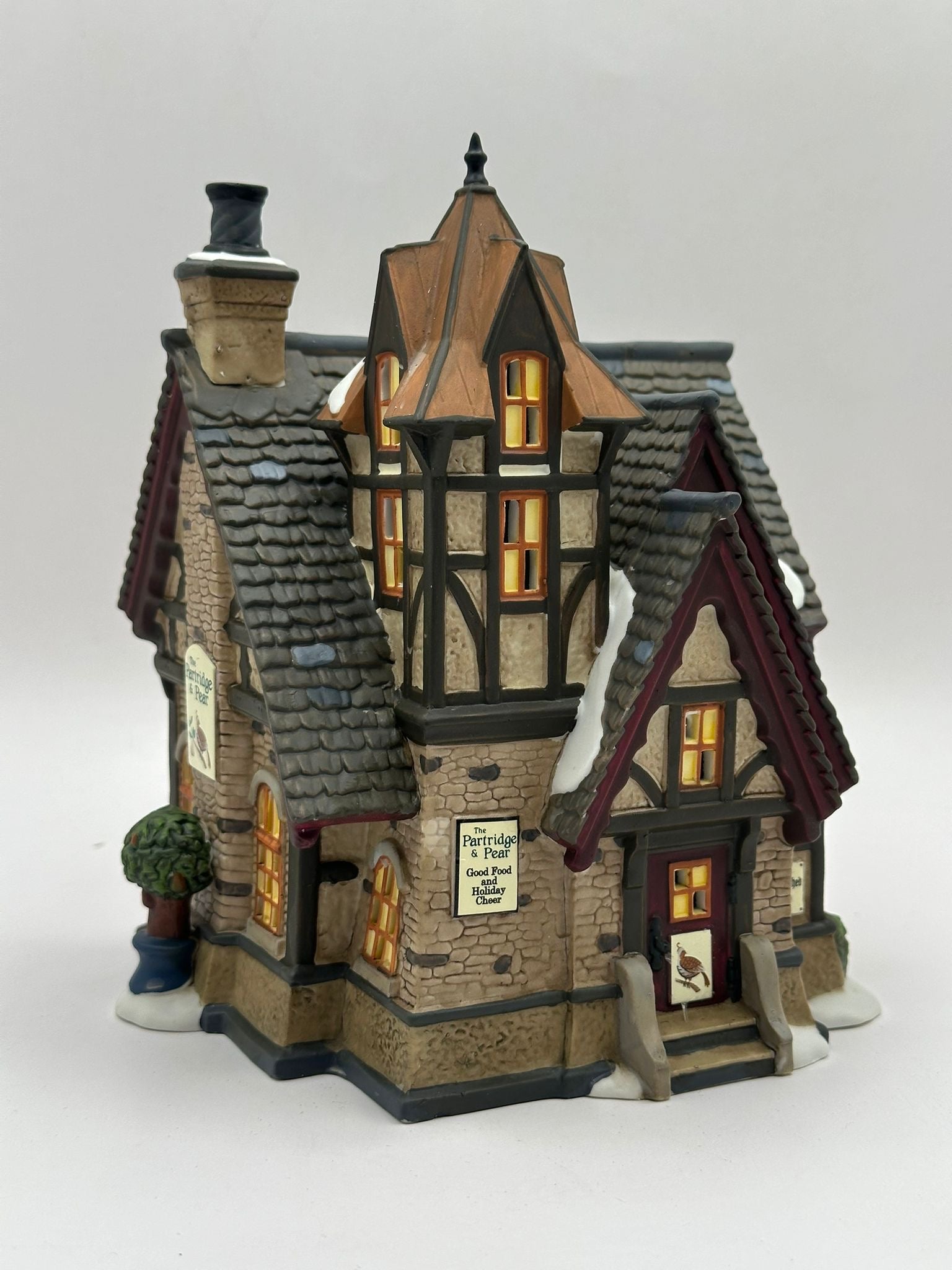 Department 56 - The Partridge & Pear (12th Night) - Dickens' Village ...
