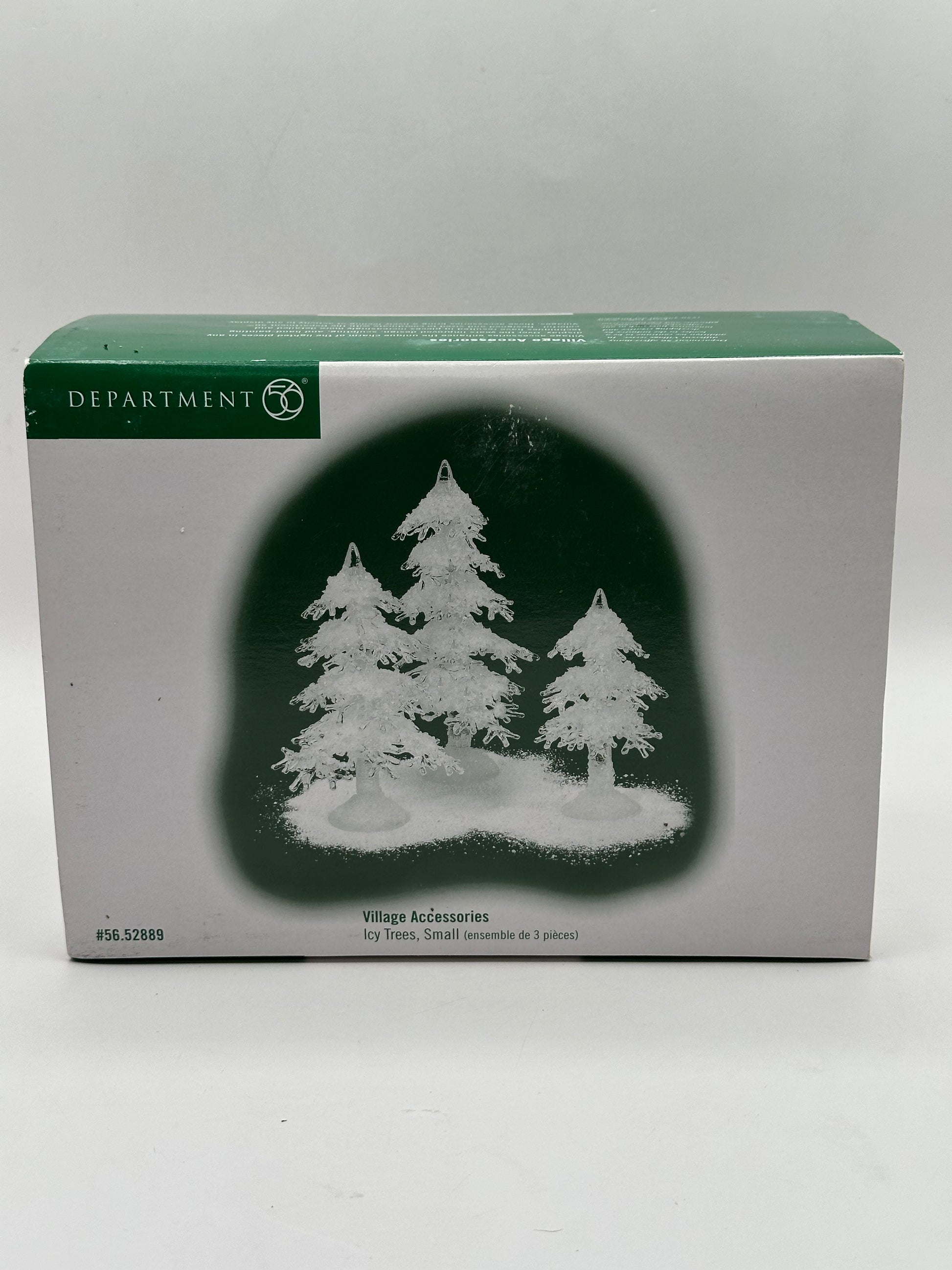 Department 56 - Icy Trees, Small - Village Accessories – Vintage Villages