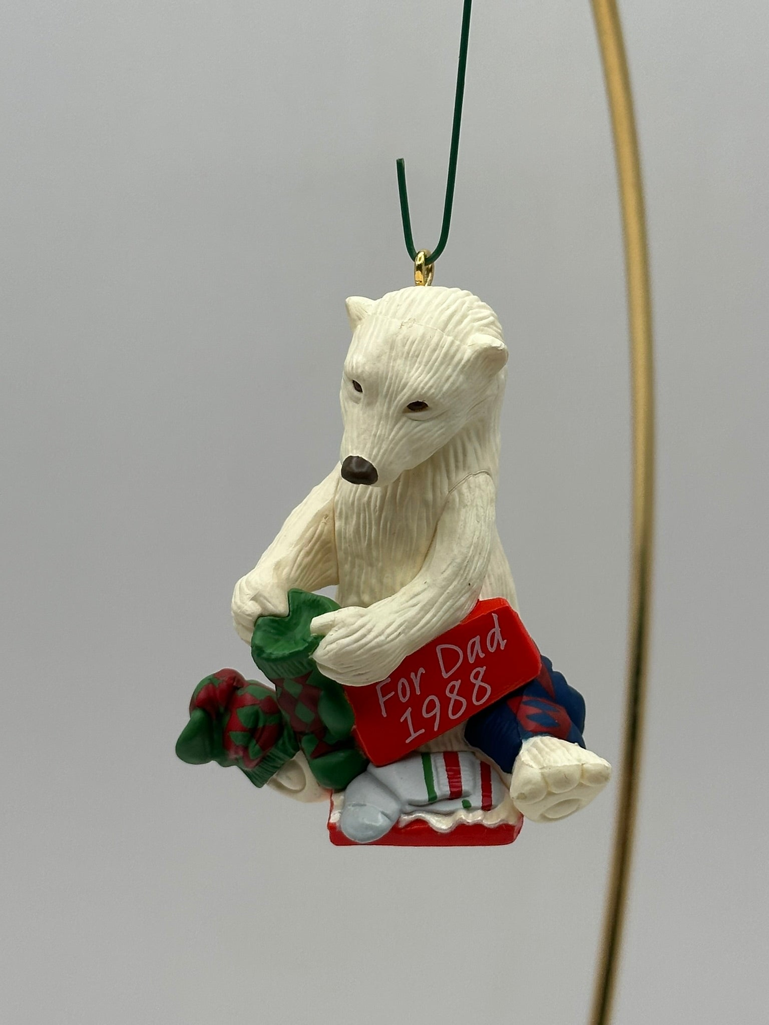 1988 Dad (Polar Bear) Hallmark Keepsake Ornament – Vintage Villages