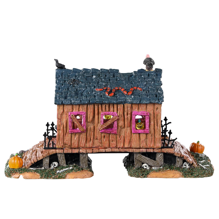Lemax Spooky Town - Creepy Covered Bridge – Vintage Villages